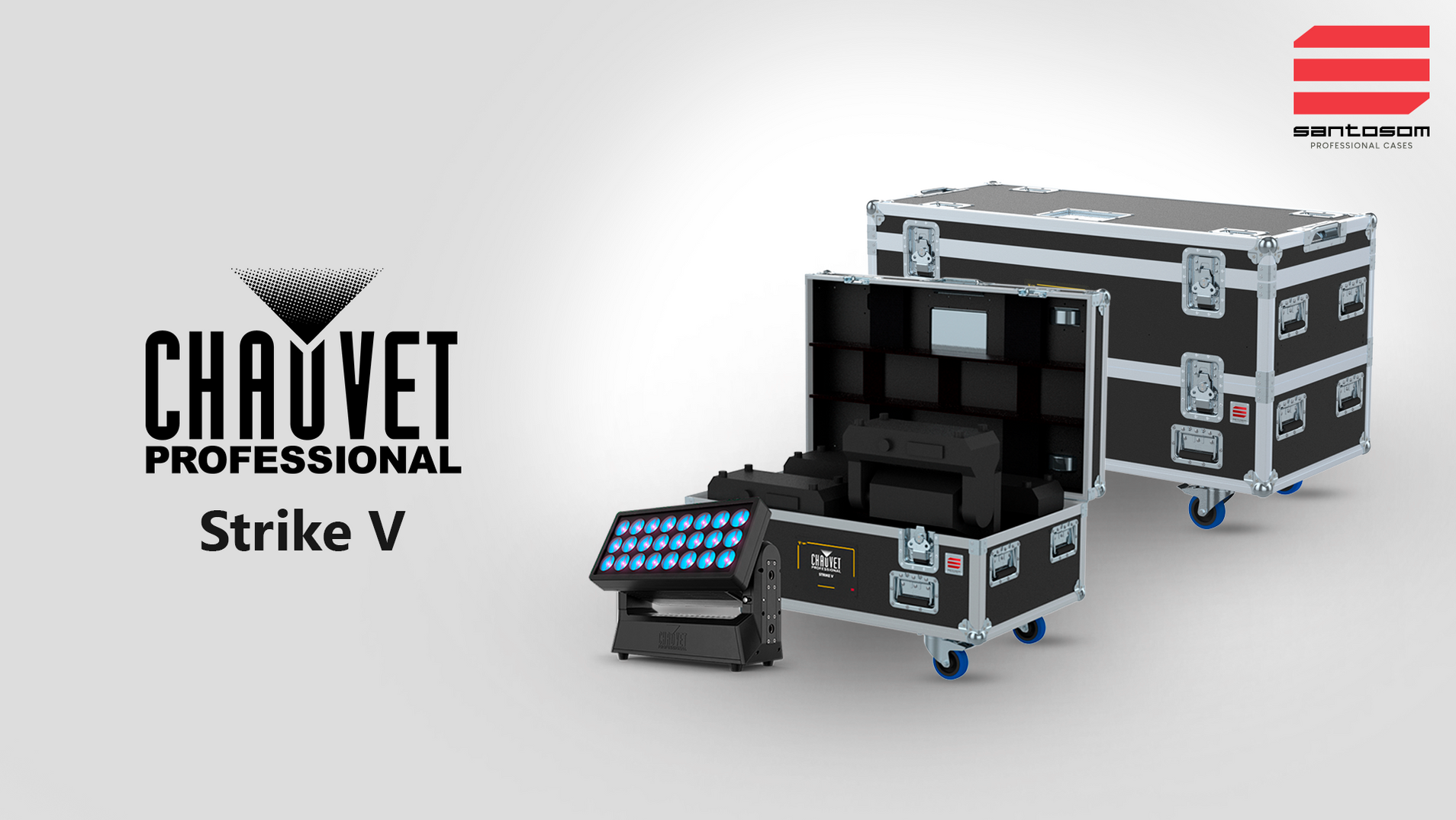 Chauvet Strike V — Santosom - Professional Cases