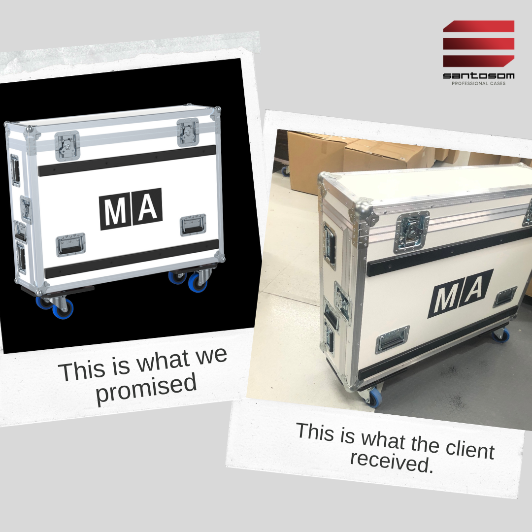 Design vs Reality — Santosom - Professional Cases