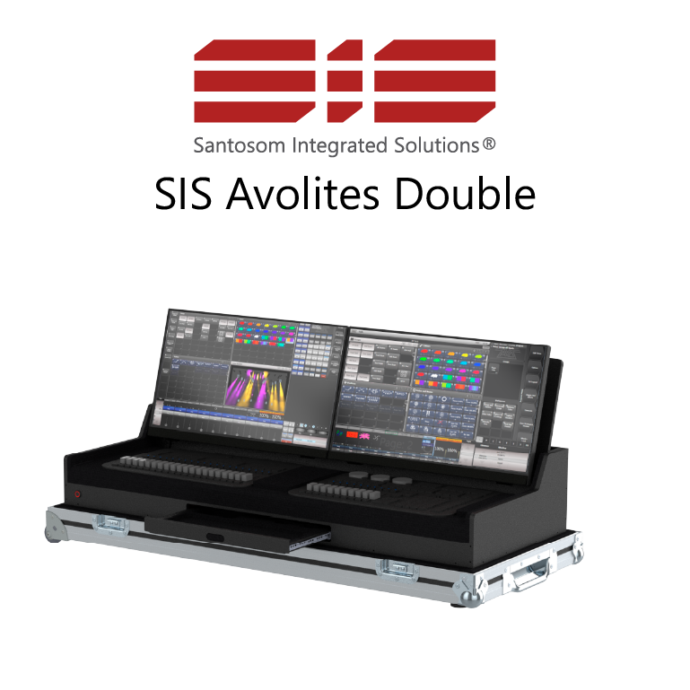 SIS® Avolites Double, Avolites T3 & T3 Wing — Santosom - Professional Cases