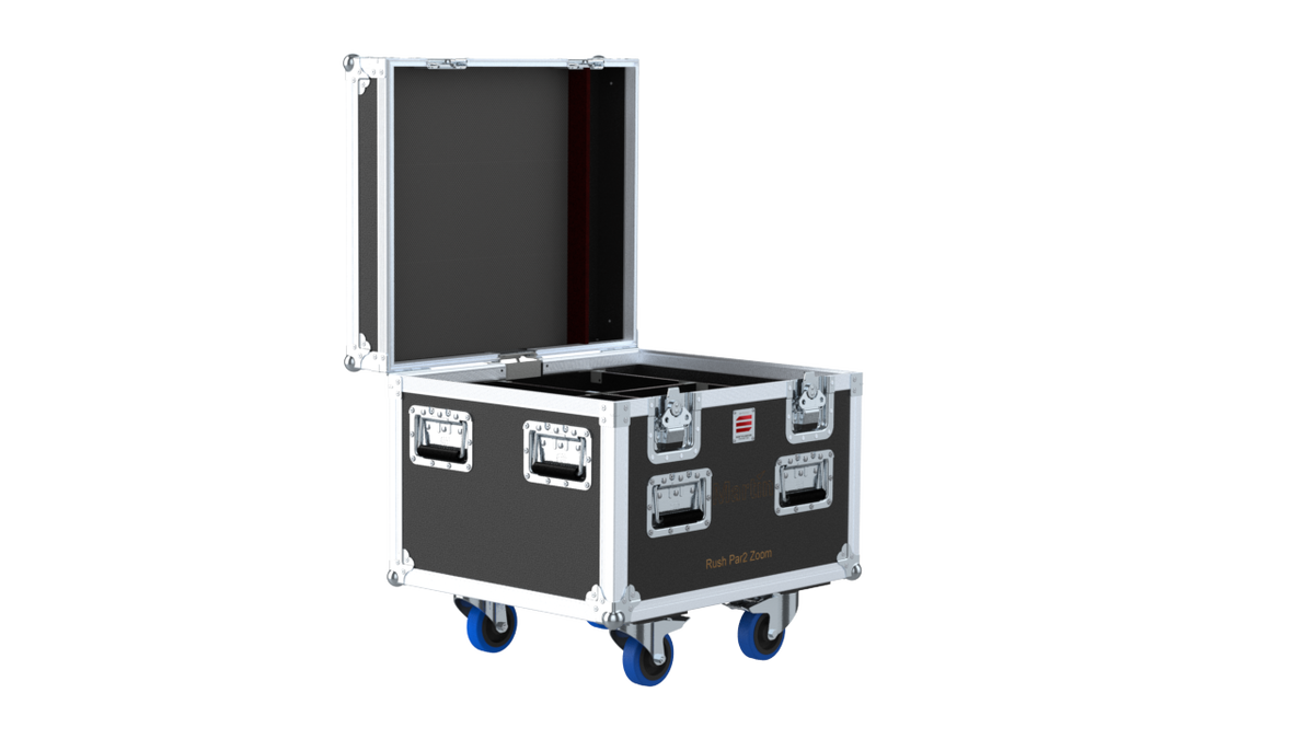 Santosom Projector Flight case PRO, 4x Martin Rush Par2 Zoom — Santosom ...