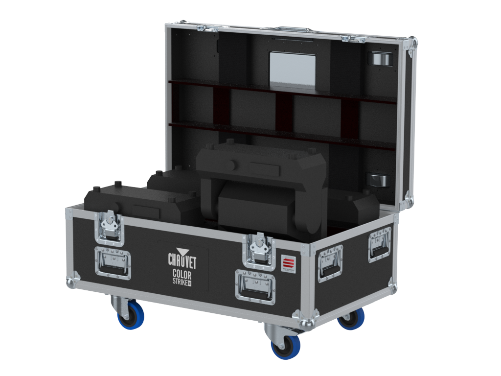 Santosom Flight case PRO-W, 4x Chauvet Color STRIKE M — Santosom ...
